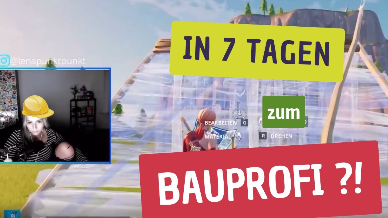 Fortnite-Bauprofi in 7 Tagen?! - Selbstexperiment | Lenapunktpunkt ...