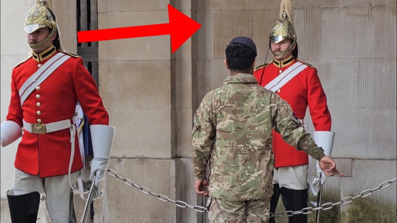 A Message Has Been Delivered To The New King's Guard 💂‍♂️ - YouTube