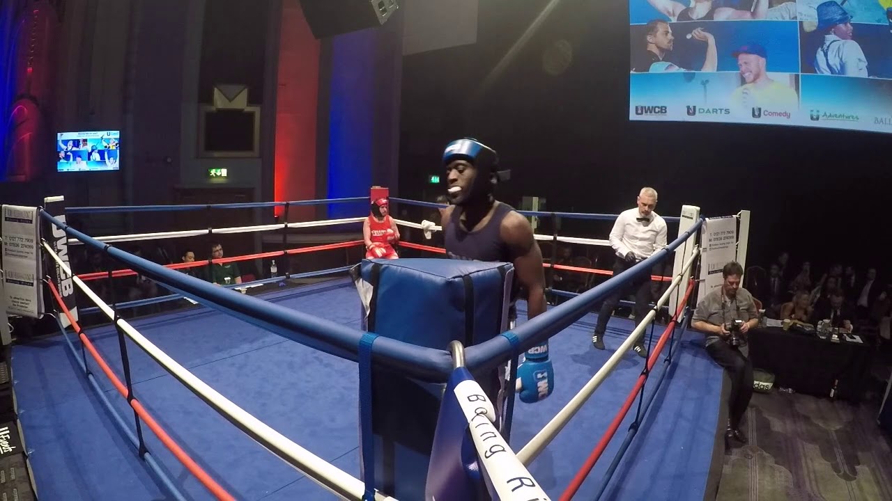 London | Sun | Ring 1 | Ultra White Collar Boxing | William Alley VS ...