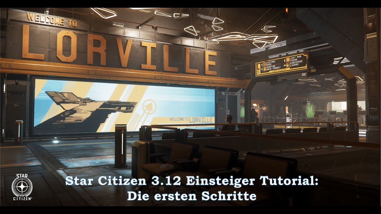 Star Citizen Tutorial: Erste Schritte - Wo bekomme ich Schiffe und wie hebe ich damit ab. - YouTube