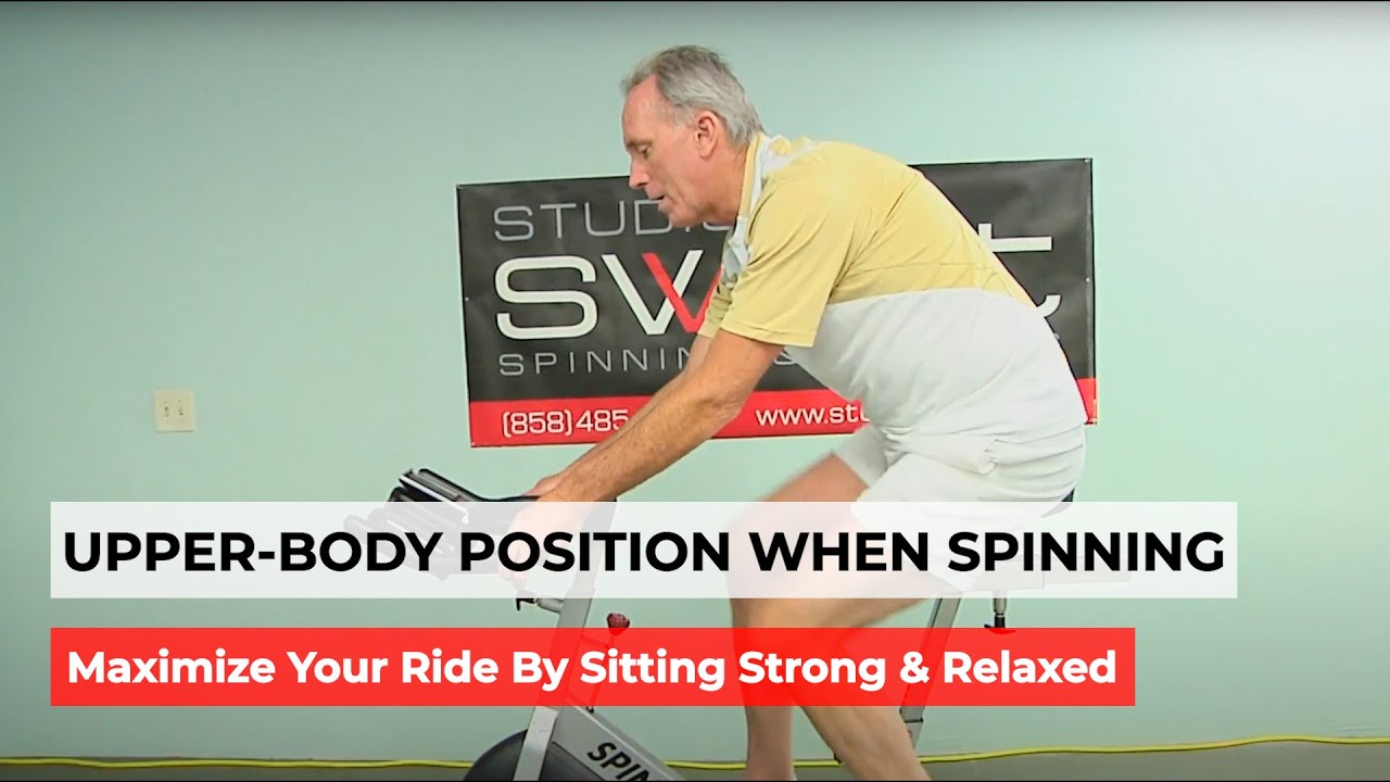 Are You Sitting Right on Your Spin Bike? Proper Upper-Body Position ...