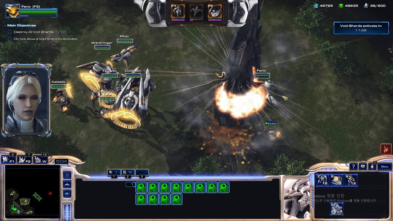 Making Probius into a warrior in Starcraft 2 Co-op - YouTube