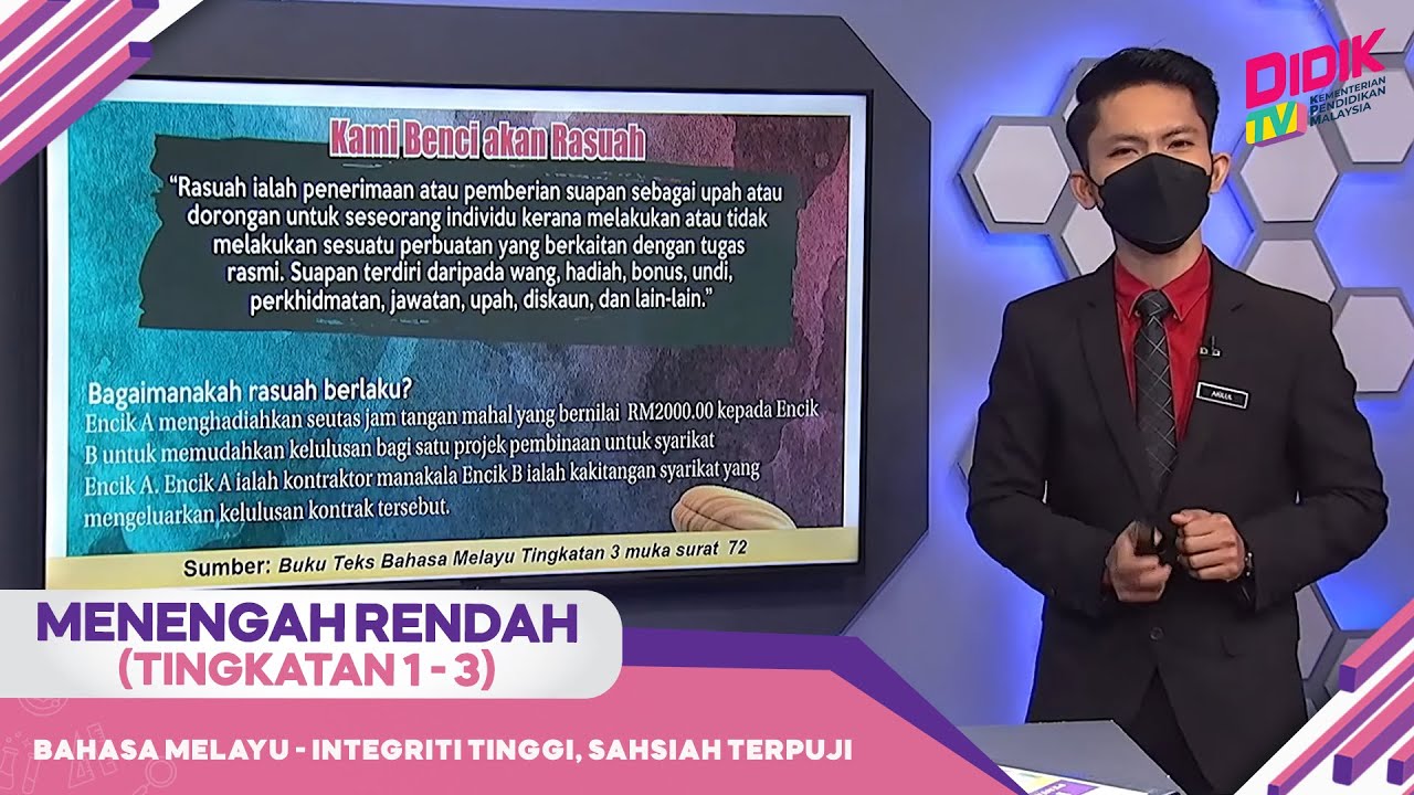 Menengah Rendah (Ting. 1 - 3) | Bahasa Melayu - Integriti Tinggi ...