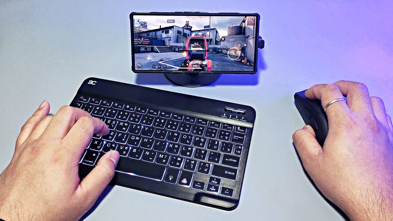 5$ MINI KEYBOARD PLAY ON WARZONE MOBILE 120 FPS😱🔥| RED MAGIC 9 PRO (POV ...