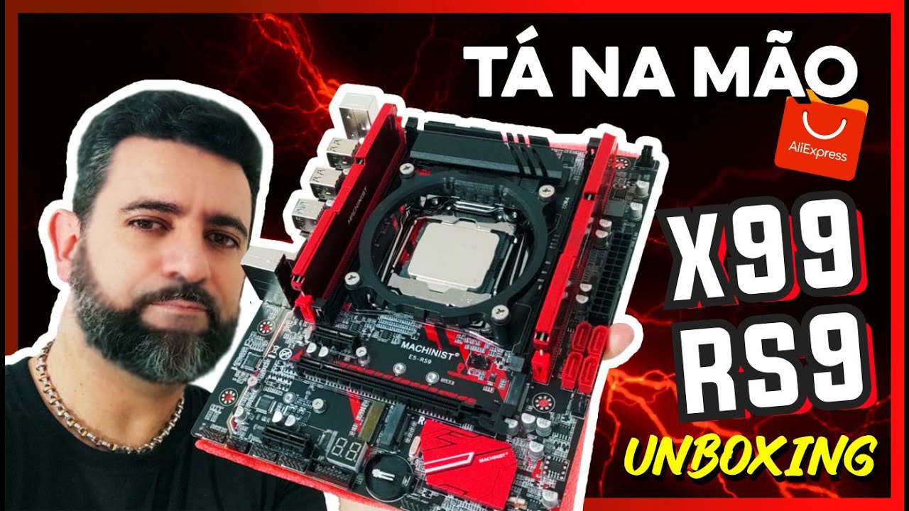 X99 RS9 A PLACA MÃE QUE AINDA É UM DOS MELHORES CUSTO BENEFÍCIO E MUITO ...