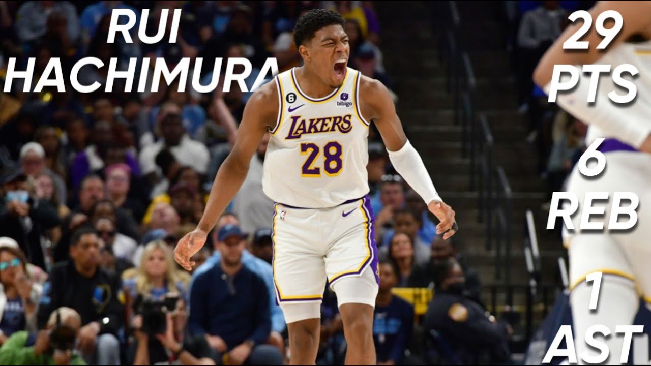 Rui Hachimura 29 PTS | 6 REB | 1 AST | Vs. Grizzlies (Full-Game ...