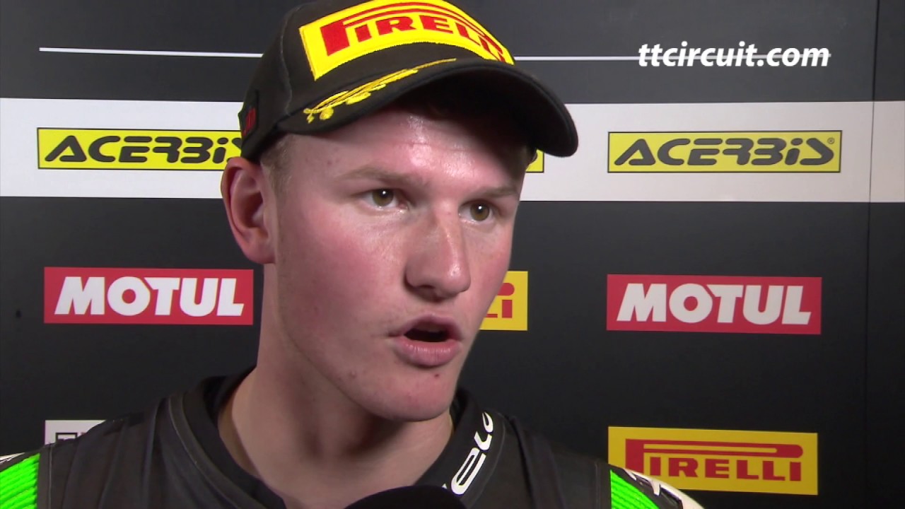 Scott Deroue over zijn World Supersport 300 overwinning - YouTube
