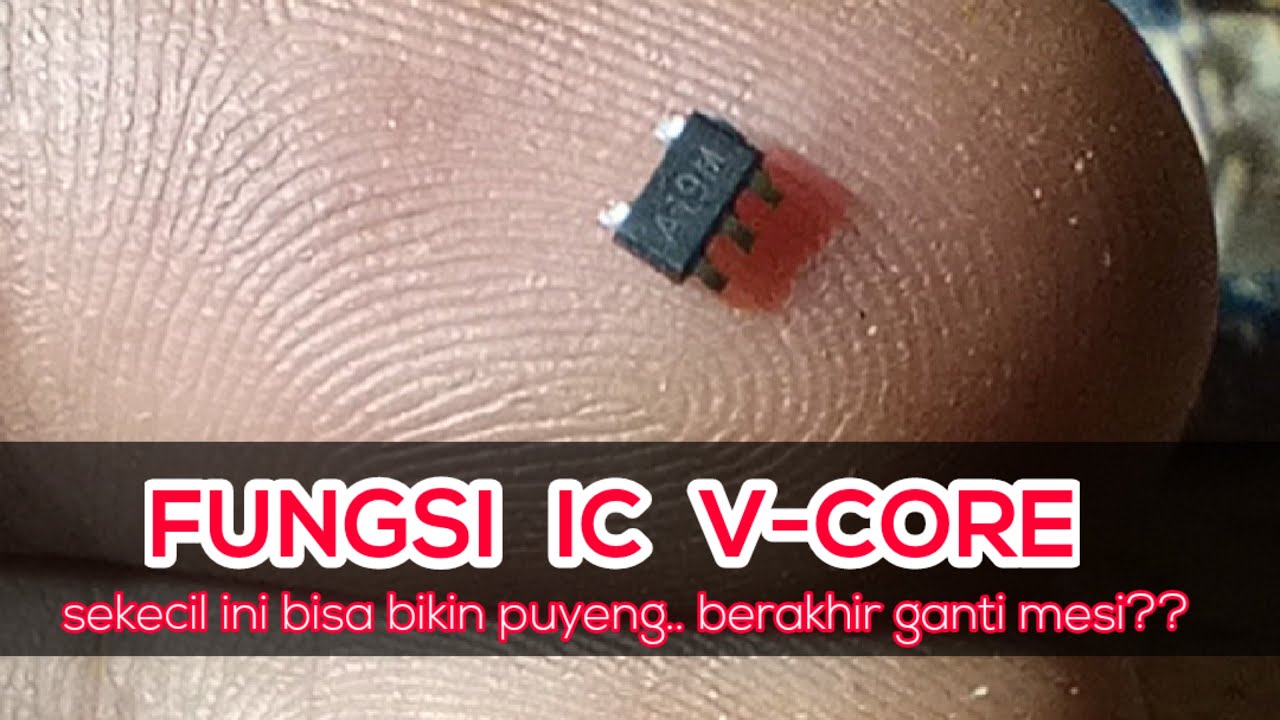 Fungsi cara ukur IC VCORE - YouTube