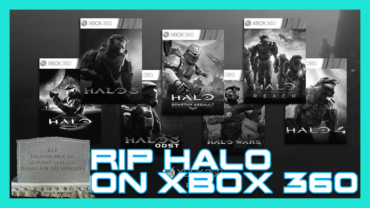RIP Halo on Xbox 360 - YouTube