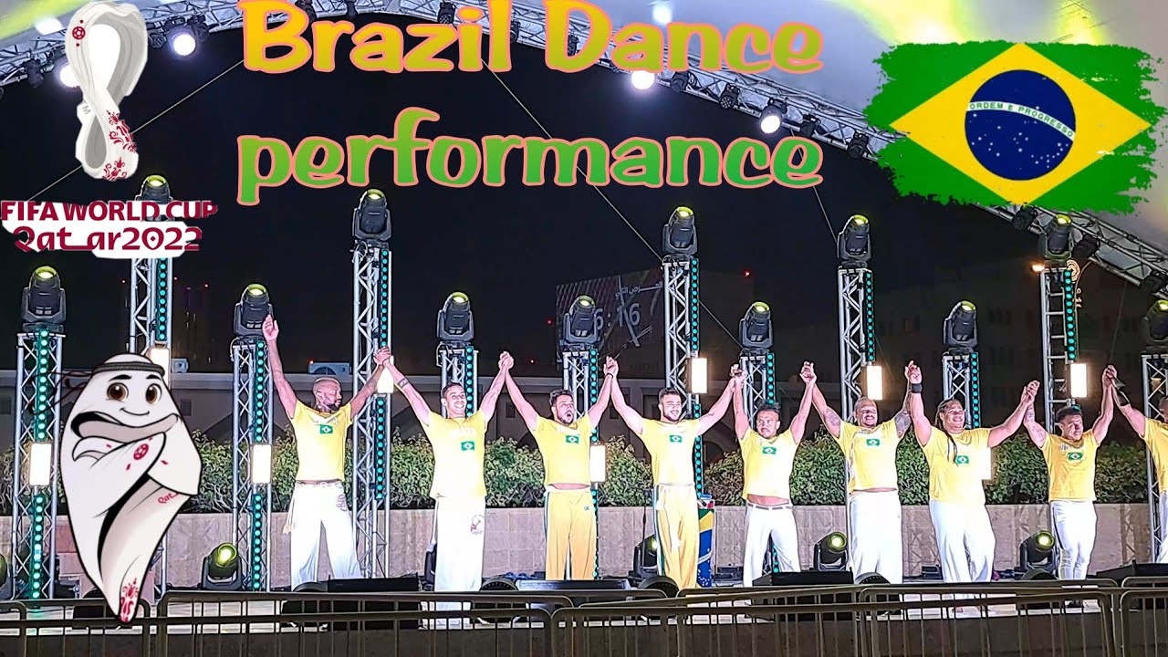 Brazil Dance group performances At fifa world cup fan fastival souq ...