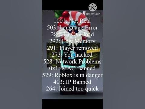 ACTUAL meanings to dangerous roblox error codes - YouTube