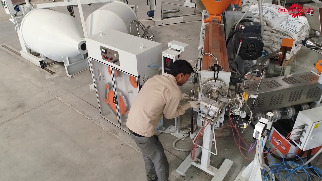 SUPERMAC Insulation Line For Builing & Automotive Wires - YouTube