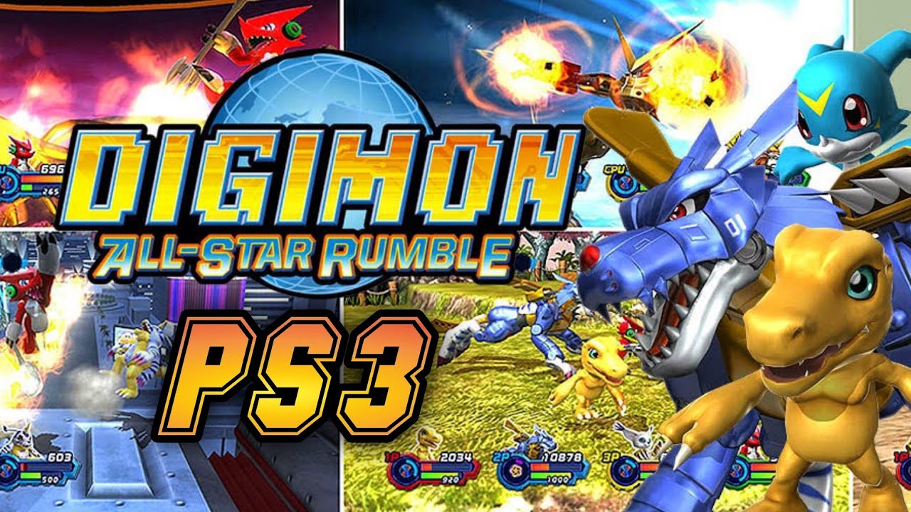 Collect All Digimon - Digimon All Star Rumble PS3 - YouTube