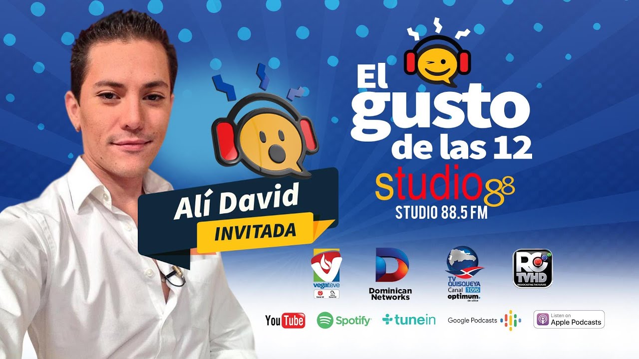 Ali David habla de su Vida en El Gusto de las 12 - YouTube