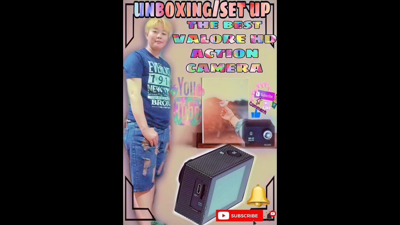 VALORE ULTRA HD ACTION CAMERA with waterproof casing 16mp, 1080P@60fps ...