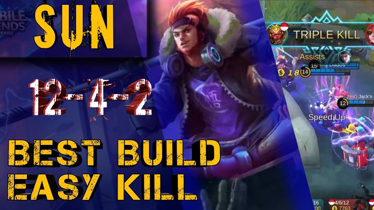 SUN BEST BUILD MOBILE LEGENDS - YouTube