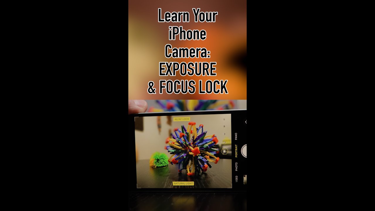 How to Lock Exposure & Focus on your iPhone (AE/AF) #iPhone # ...