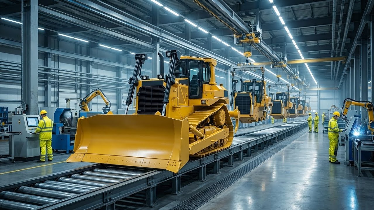 Inside the High Tech Bulldozer Factory – Full Process How Premium ...