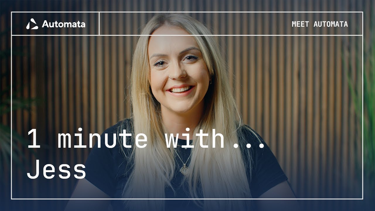 1 minute with Jess, Senior People Partner - YouTube