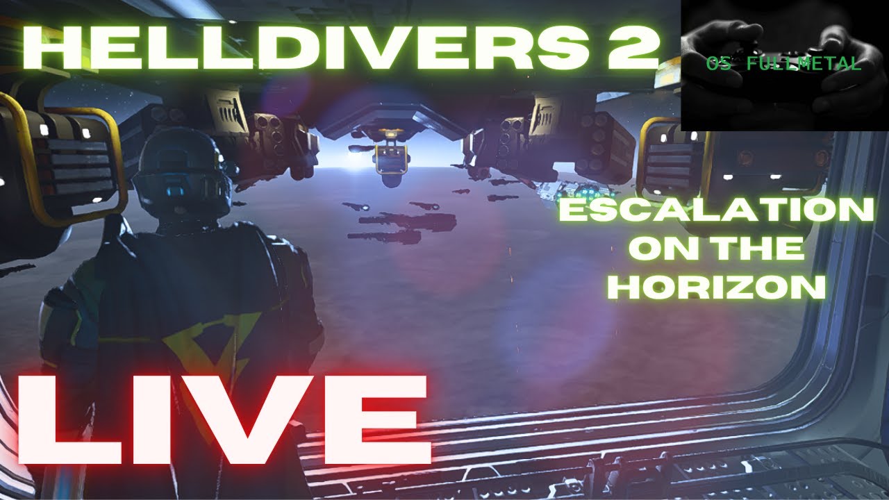 🔴 HELLDIVERS 2 LIVE!!! | Democratically Waiting for Escalation #helldivers2 #gaming #live - YouTube