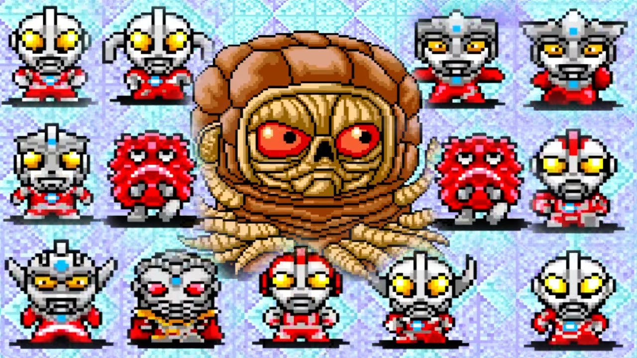 Final Stage 8 Boss Gudis ゴーデスAll Ultraman Club Tatakae Ultraman Arcade ...