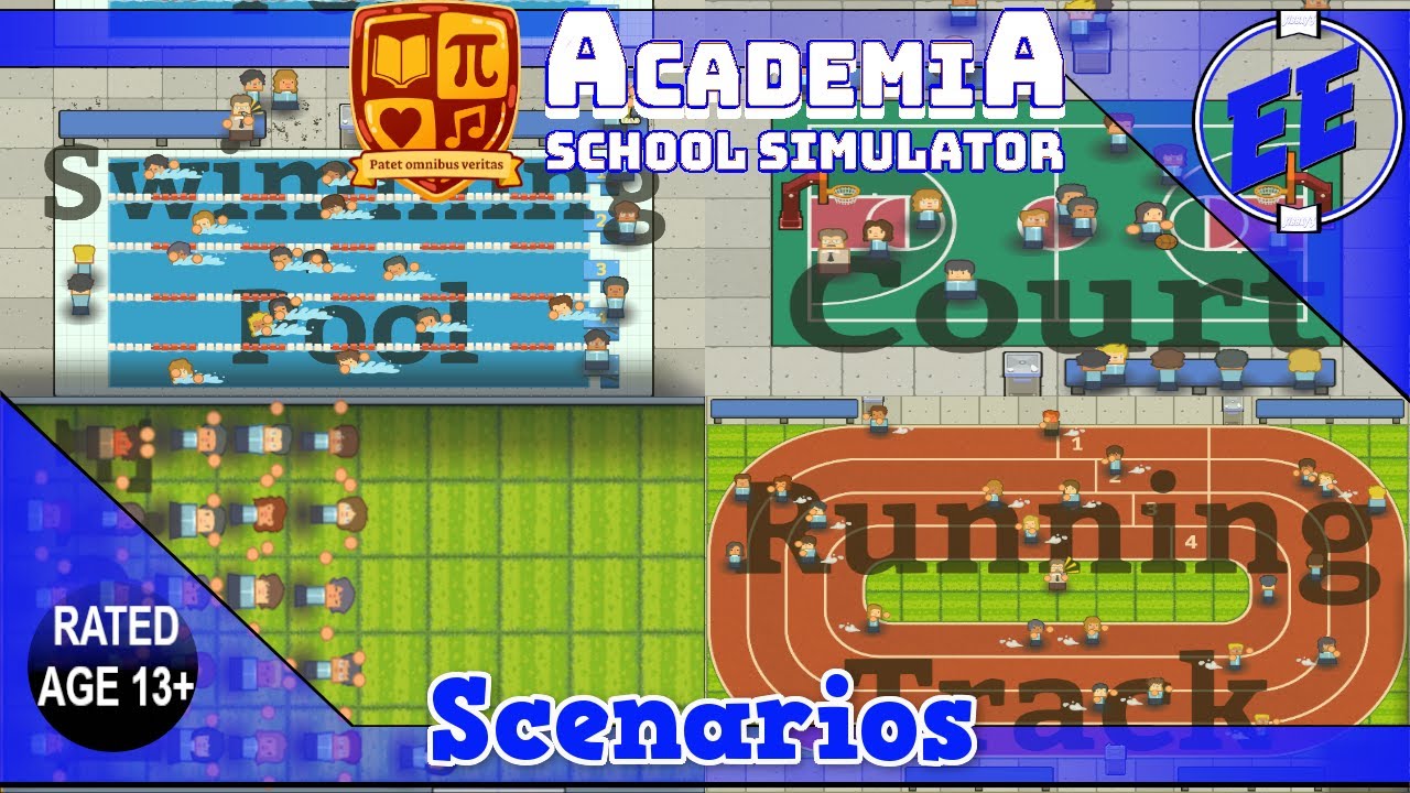 Academia : School Simulator / Scenarios ~ S6 Ep4 / @academia_game # ...