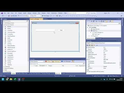 06 - A-level Computer Science NEA - C# Textboxes in Visual Studio - YouTube