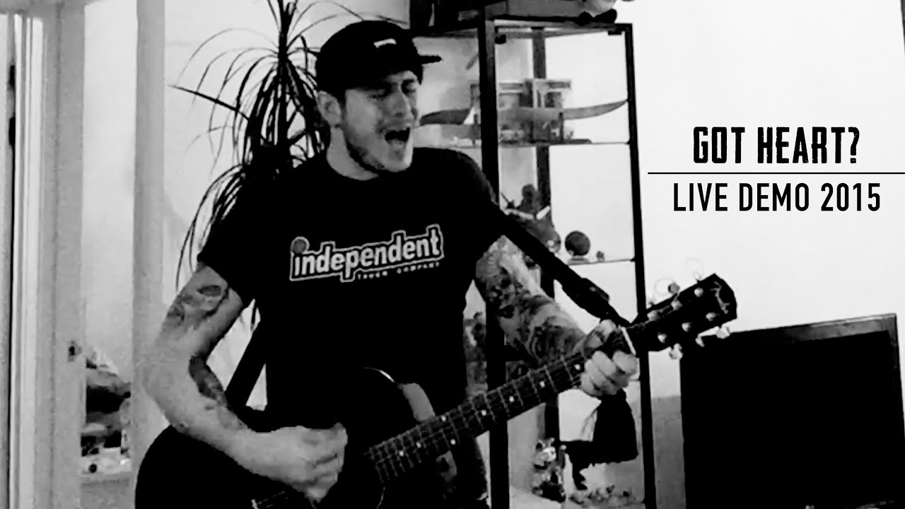 Aaron Fitchett - Got Heart - Live Demo 2015 - YouTube