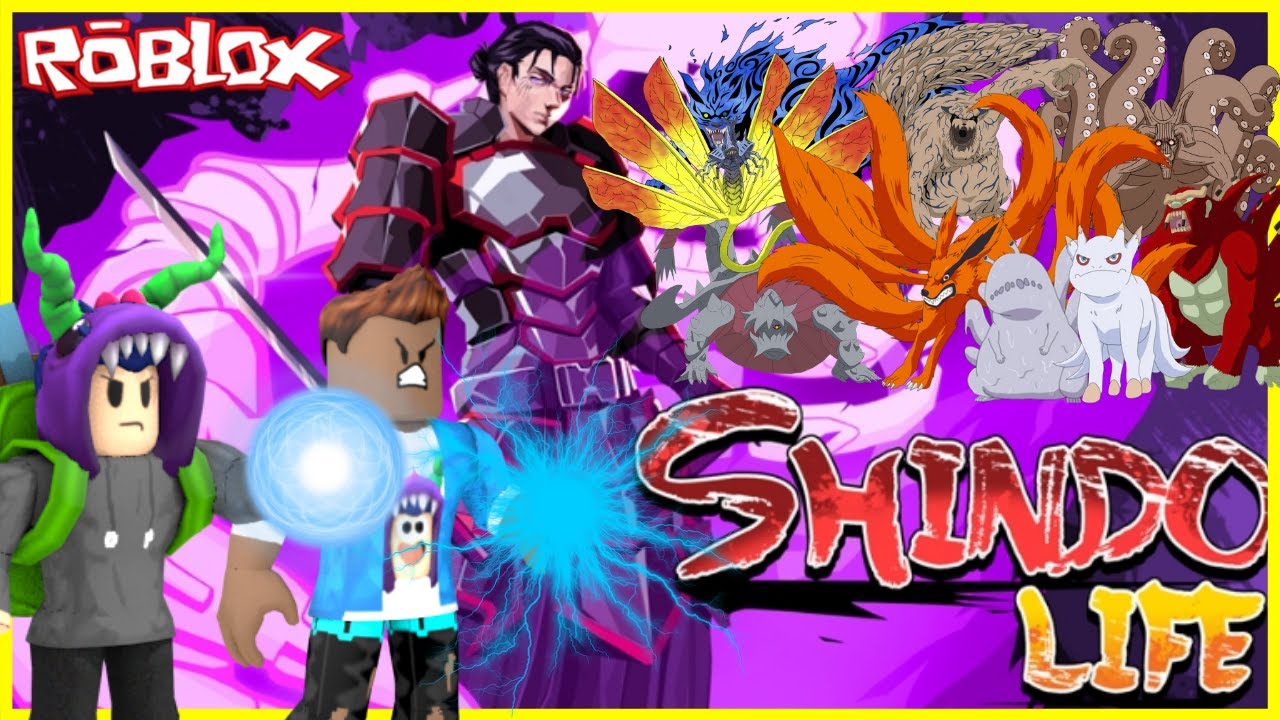 SHINOBI LIFE II É SHINDO LIFE- DOANDO BIJUU-ARMAS-JUTSUS Roblox Live ...