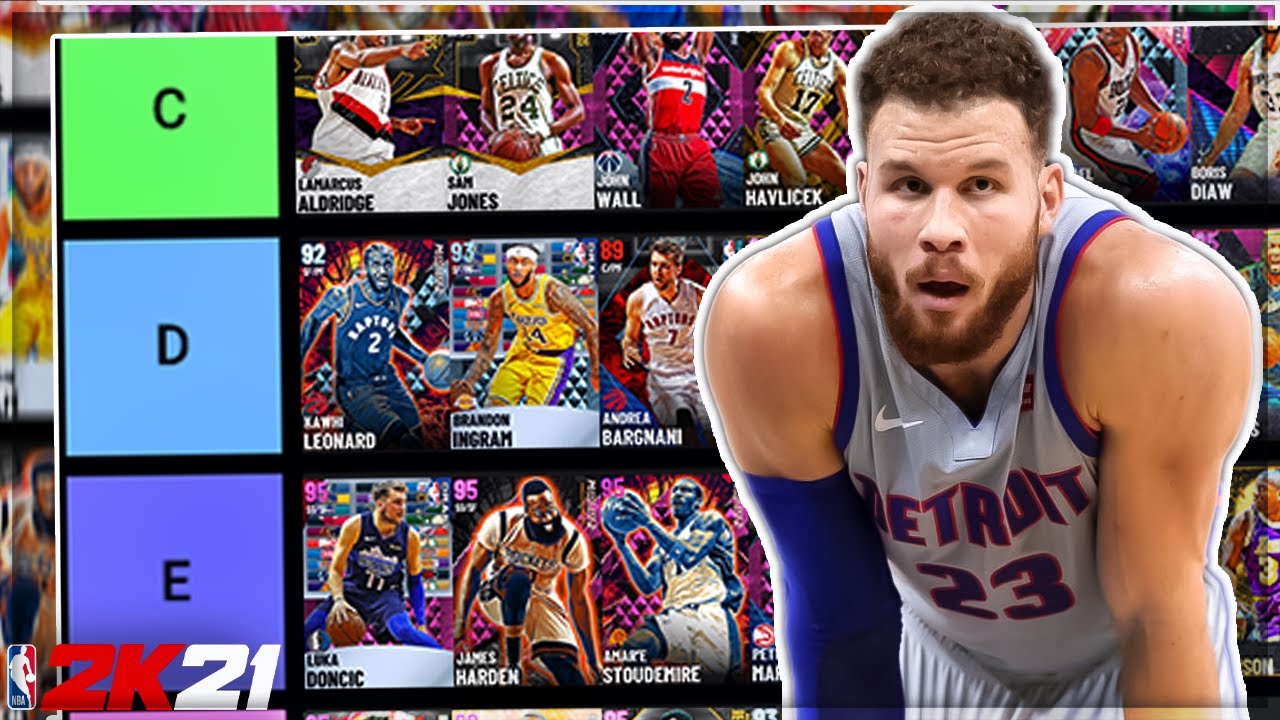 RANKING ALL OF THE BEST CARDS IN NBA 2K21 MYTEAM!! NBA 2K21 BEST CARDS ...