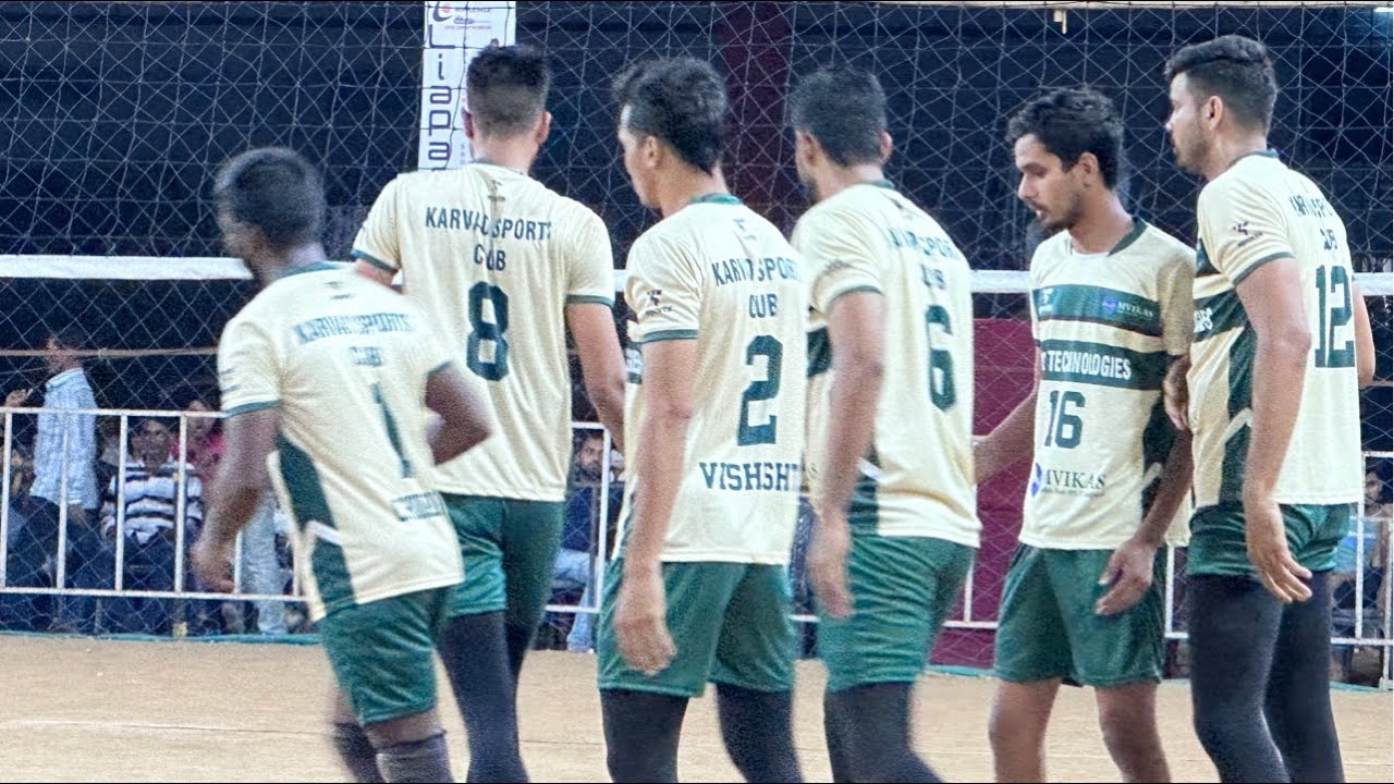 Set.1 Aswal Rai👉Azmi Sports🆚 Karvad Sports👉All India Volleyball Aazad Sports Vapi - YouTube