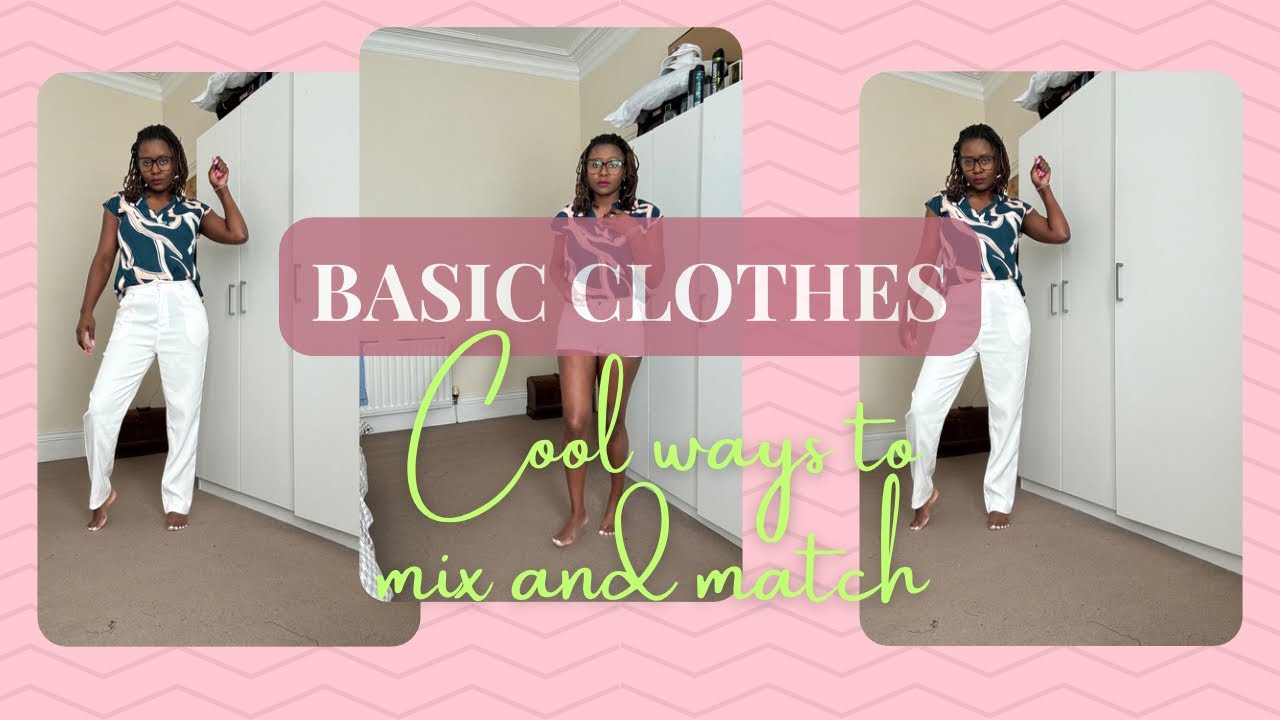 Cool ways to mix and match your clothes. - YouTube