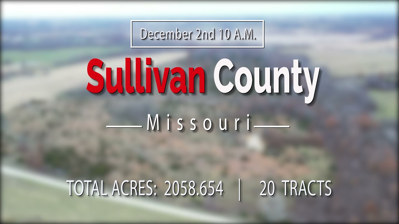 Ryder Aerial Tour - Sullivan County, MO - YouTube