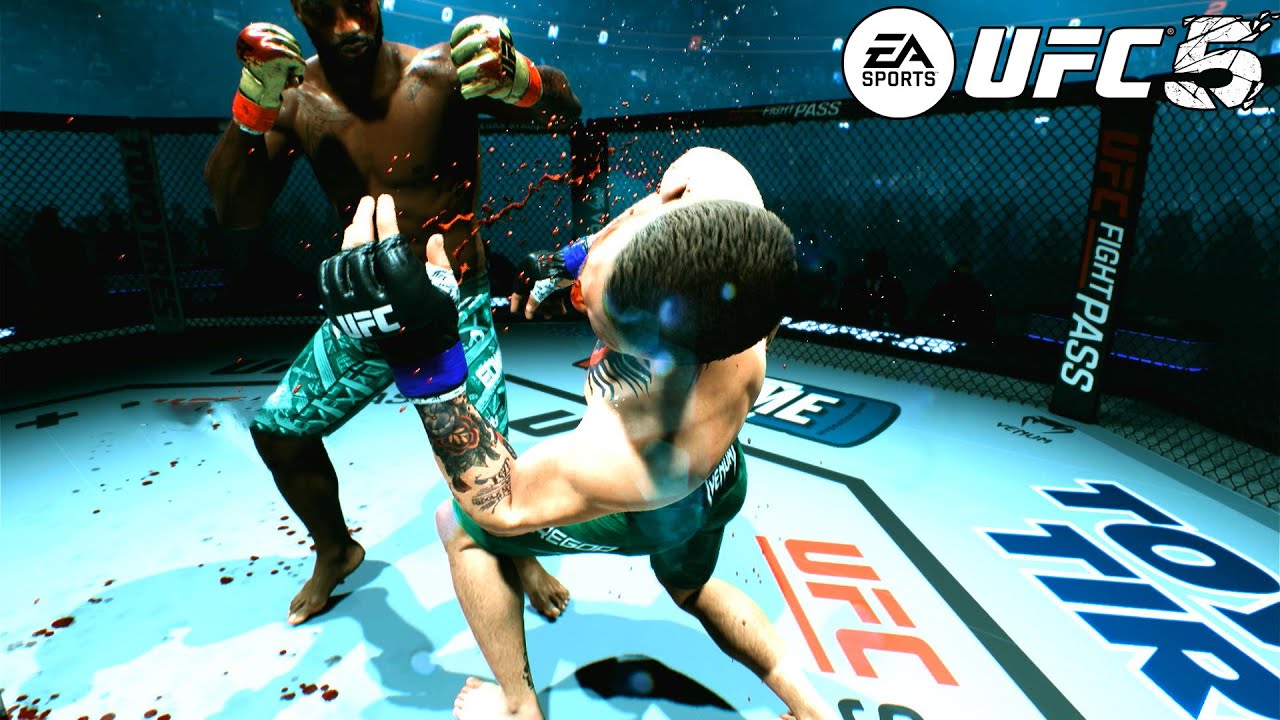 UFC 5 STAND AND BANG with UFC 304 FIGHTERS!!! - YouTube