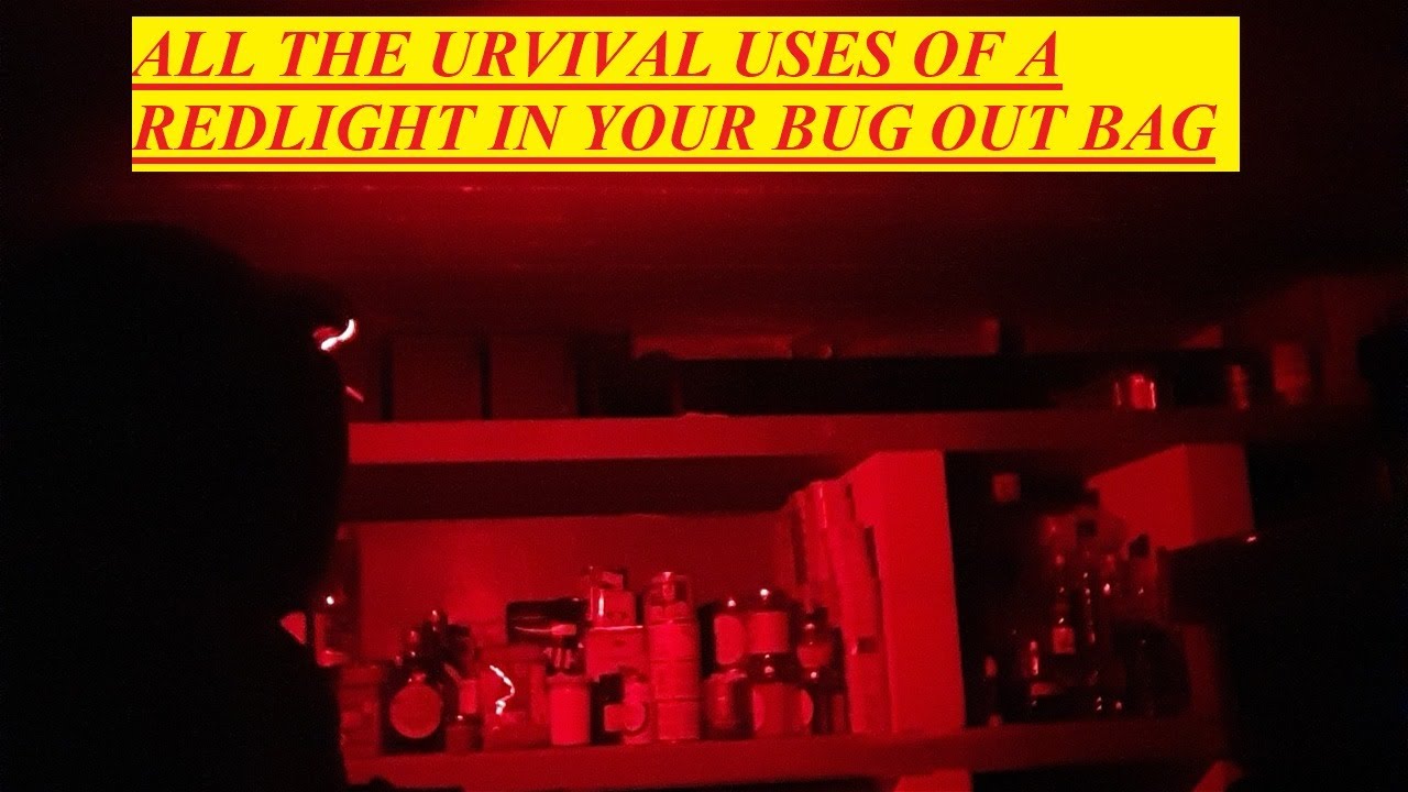 All the survival uses of a red light in your bug out bag as a prepper ...