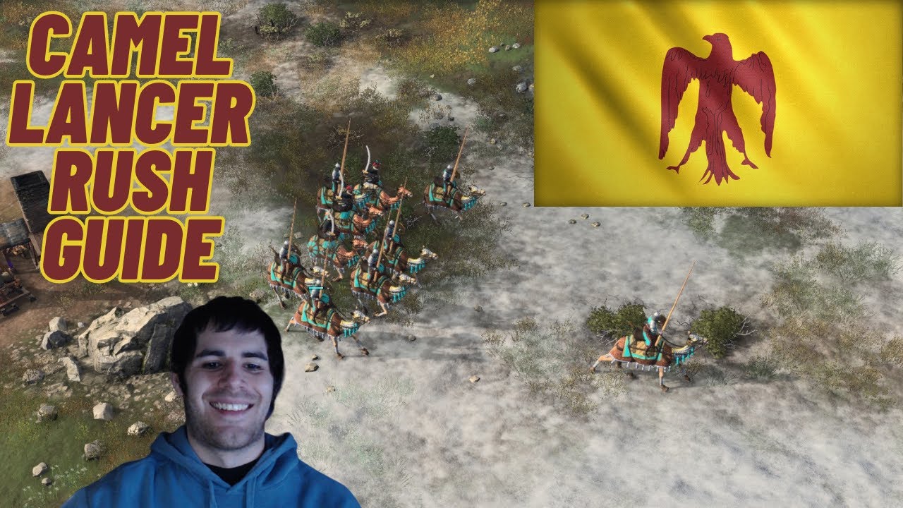 EASY Ayyubids Camel Lancer Rush Season 6 Build Order Guide AOE4 - YouTube