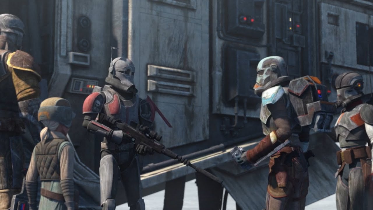 Crosshair wears his old Armor again - The Bad Batch Season 3 Episode 5 ...