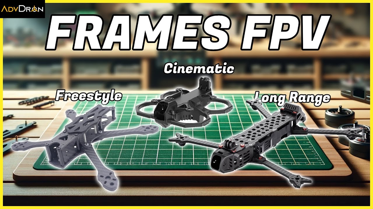 🔶FRAME de Drones FPV 🔶 ¿Qué Son y Cómo Elegir el Ideal para Ti? - YouTube
