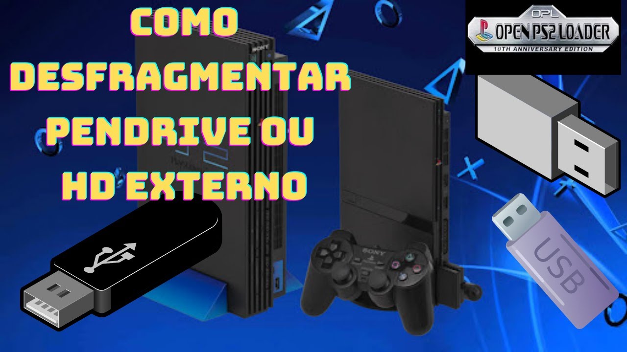 Como desfragmentar o Pen Drive para o OPL - YouTube