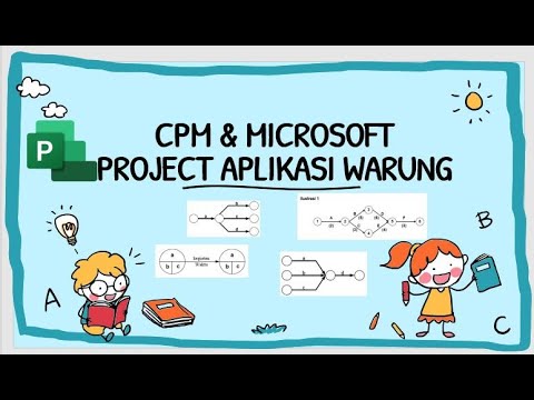 Cara Perhitungan Metode Jalur Kritis (CPM) dan Microsoft Project Pada ...