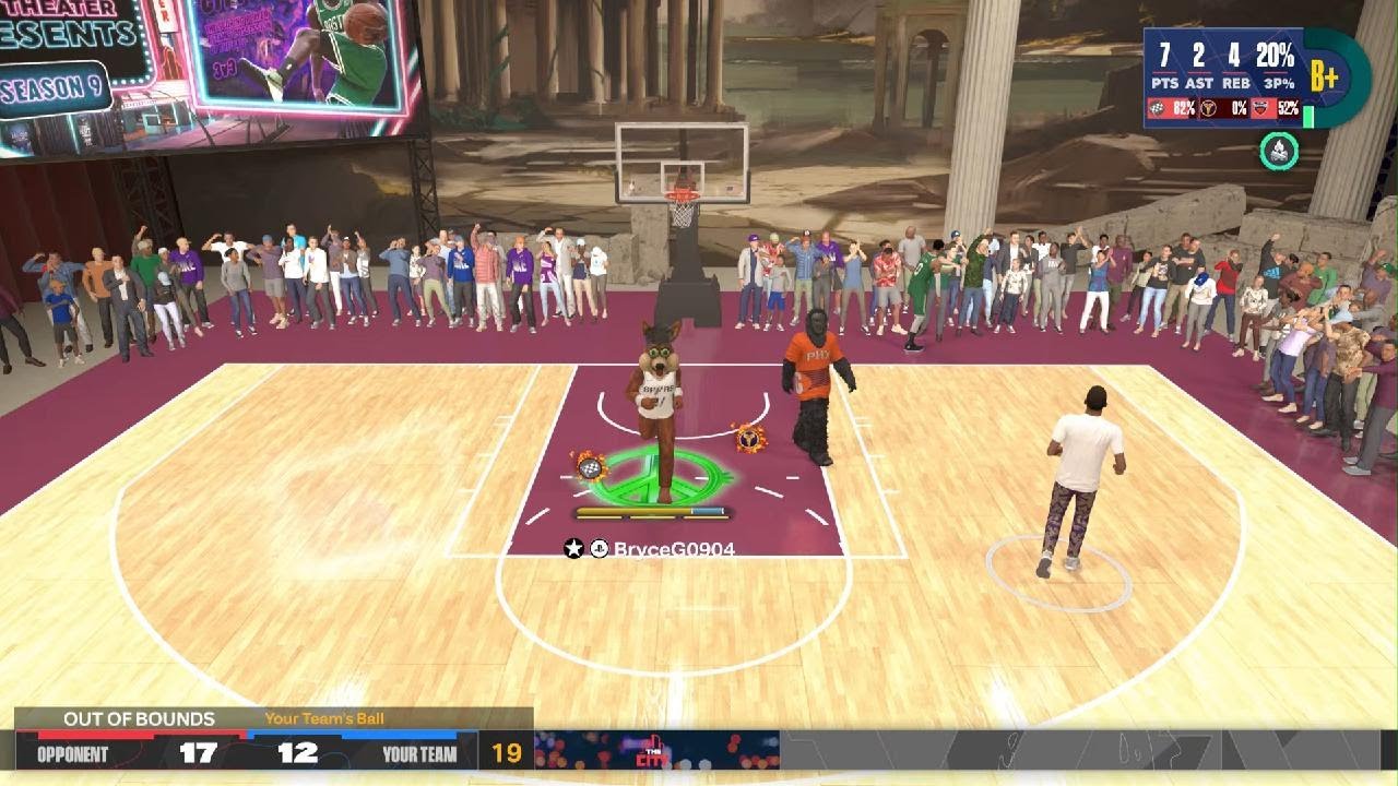 Dunking on a bum with slashing takeover - YouTube