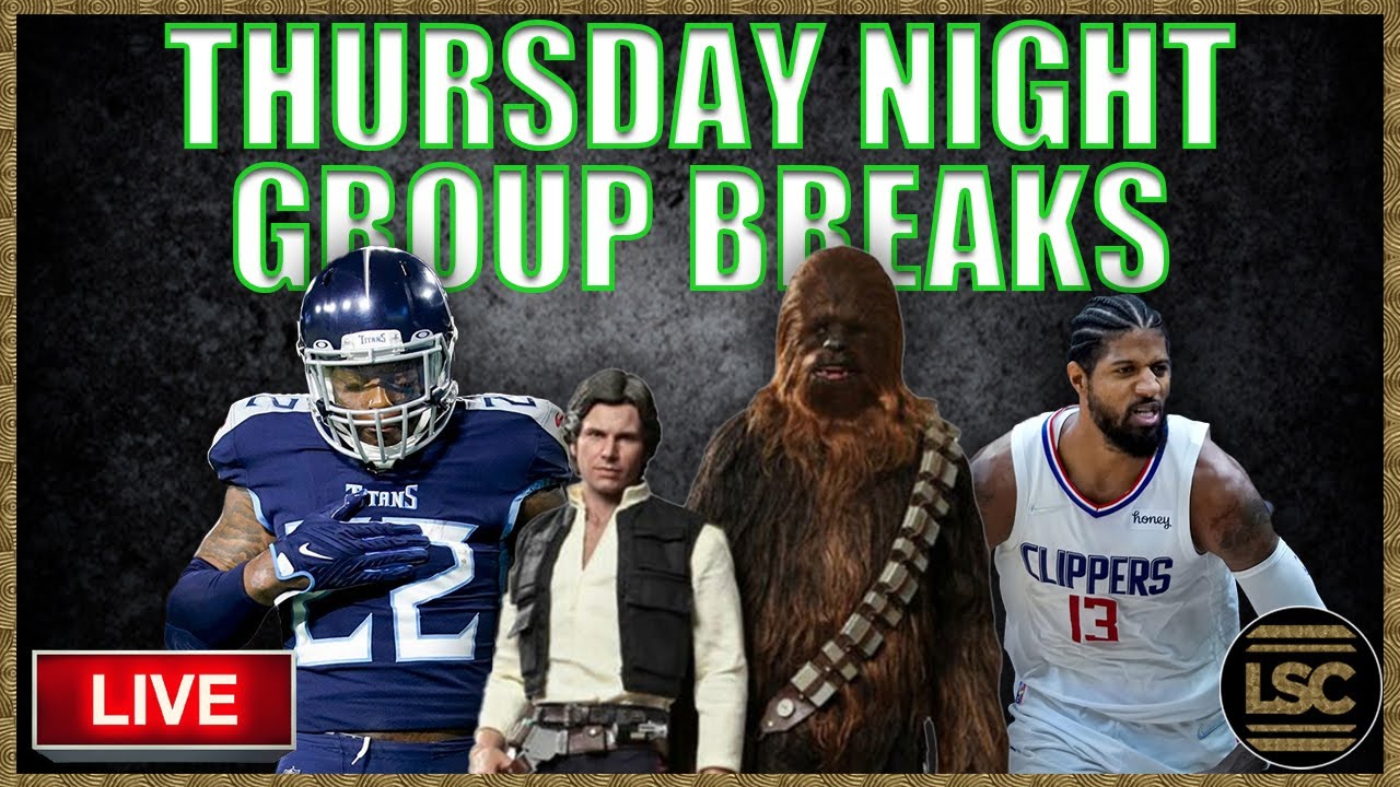 Thursday Night Group Breaks & Personals w/ LSC! - YouTube