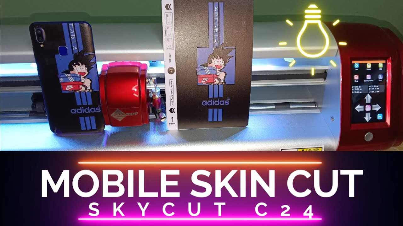 Skycut C24 Cutting Plotter with mobile skin cut software Available ...