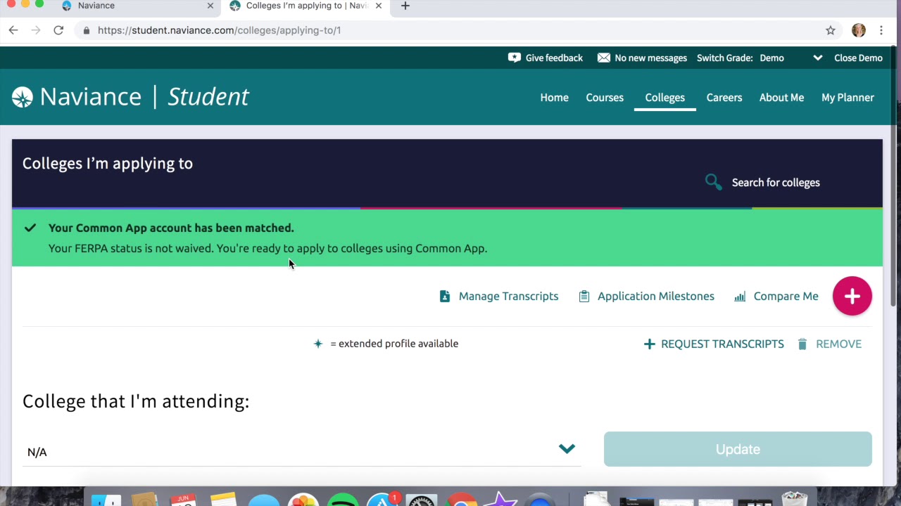 Naviance Parent Portal