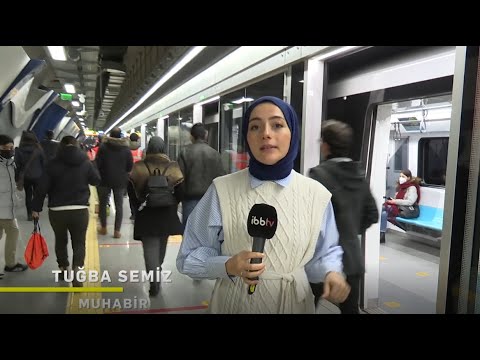 M7 METROSUNUN MECİDİYEKÖY DURAĞI AÇILDI