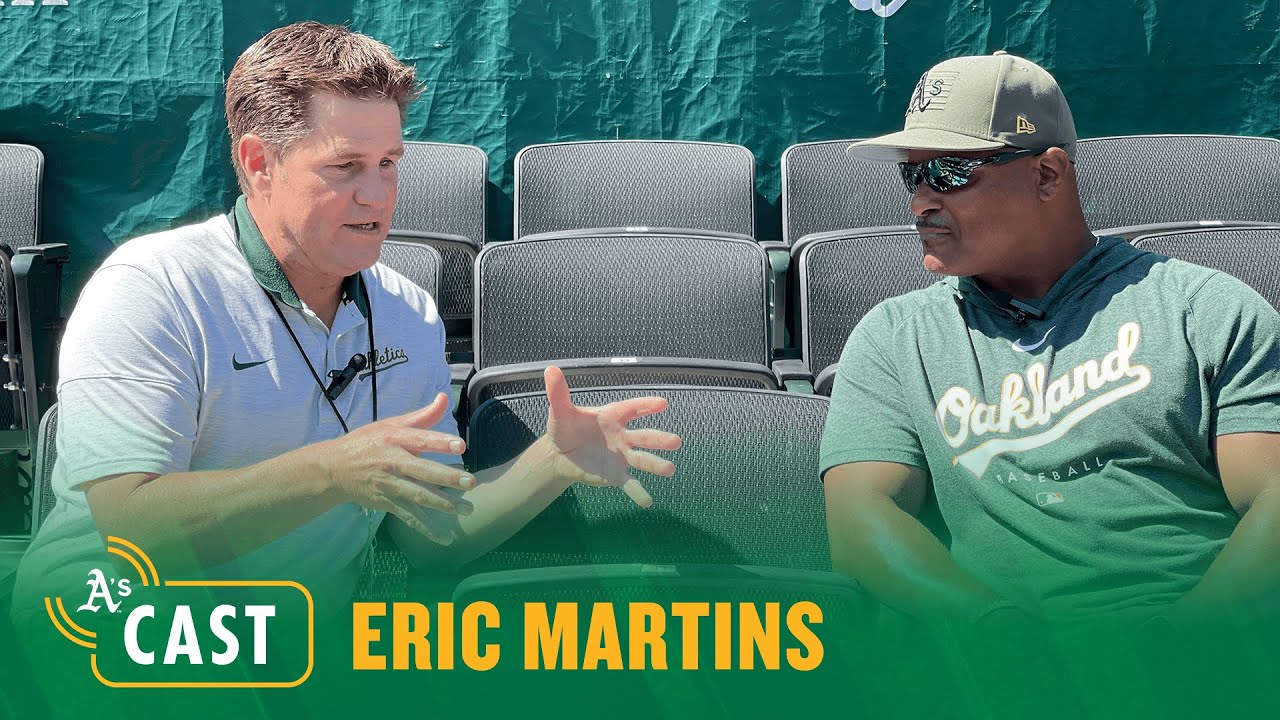 Eric Martins on the A's Promising Young Infield - YouTube