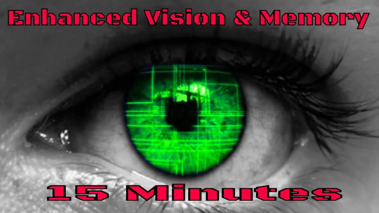 Enhanced Vision & Photographic Memory Subliminal Audio + Visual - YouTube