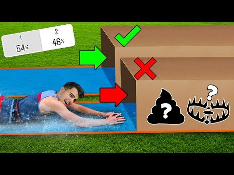 HAYATTA KALMAK İÇİN DOĞRU KUTUYA KAY ! *Challenge*