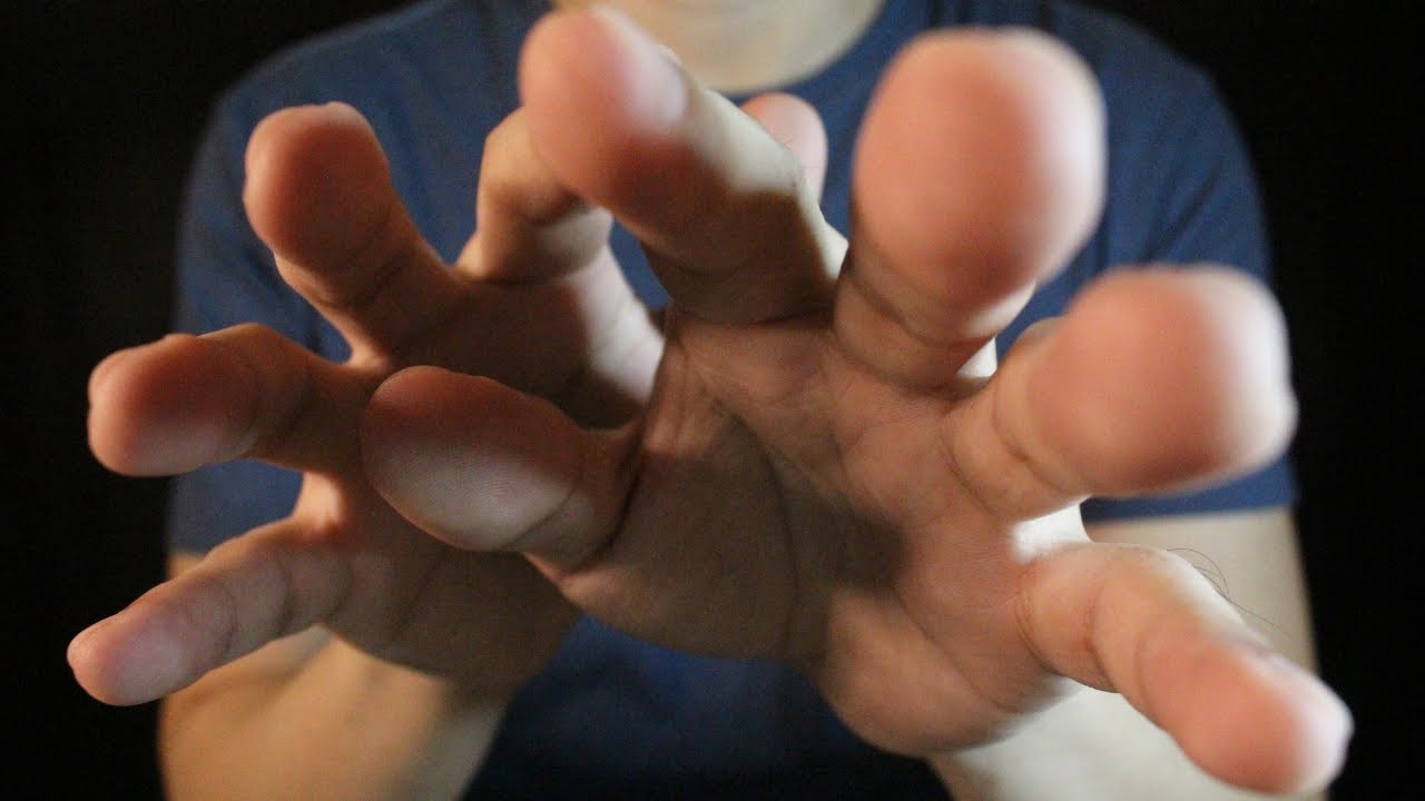 ASMR Hand movements and Face touching / Repeating Relax - YouTube