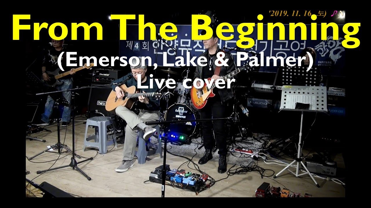 From the beginning (ELP) cover/lyrics - YouTube